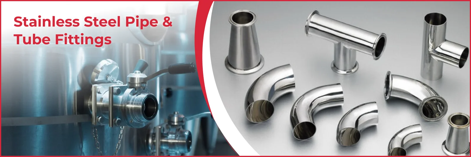 Stainless Steel Pipe & Tube Fittings Supplier USA | USA Piping Solution