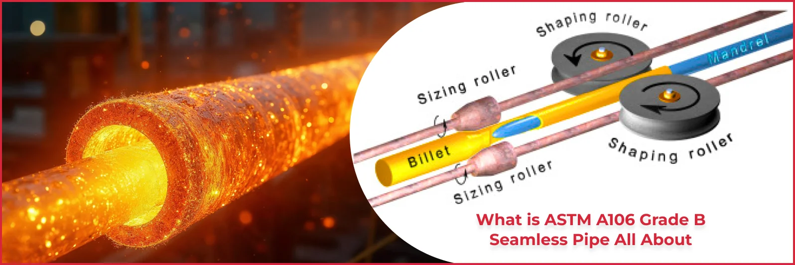 ASTM A106 Grade B Seamless Pipe Manufacturer & Supplier